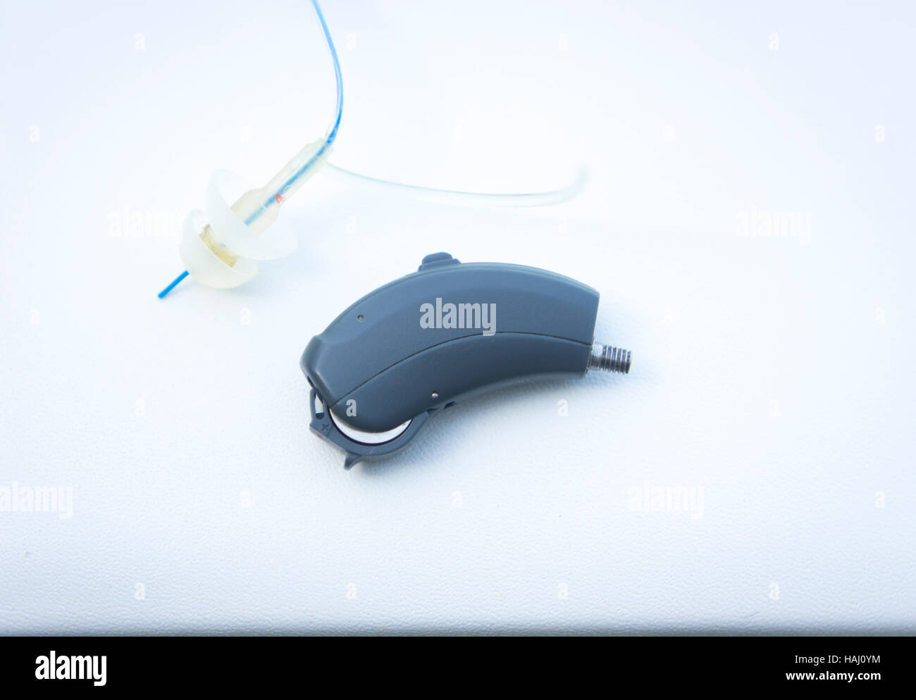 Modern digital hearing aid device for deaf and hard of hearing patients ...