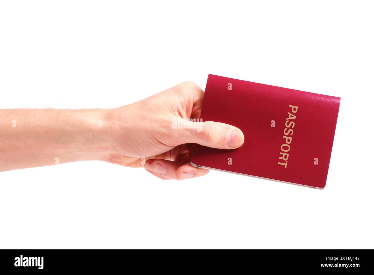 Hand with id hi-res stock photography and images - Alamy