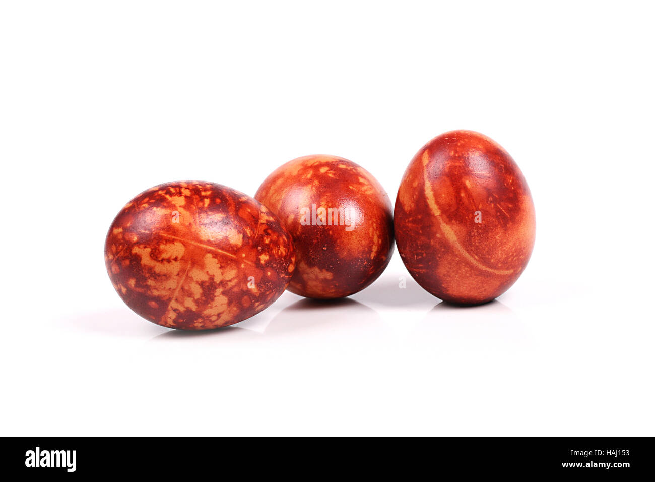 three easter eggs Stock Photo - Alamy