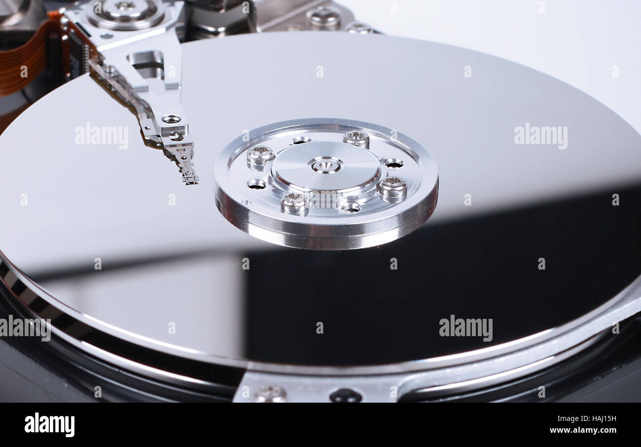 close up of hard disk inside Stock Photo - Alamy