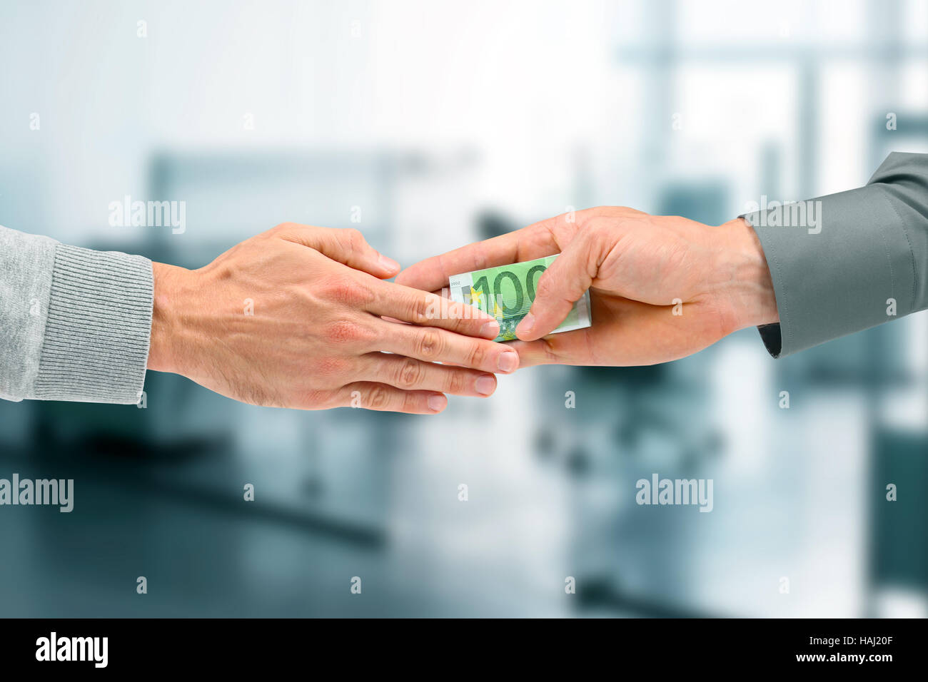 Concept corruption giving bribe hi-res stock photography and images - Alamy