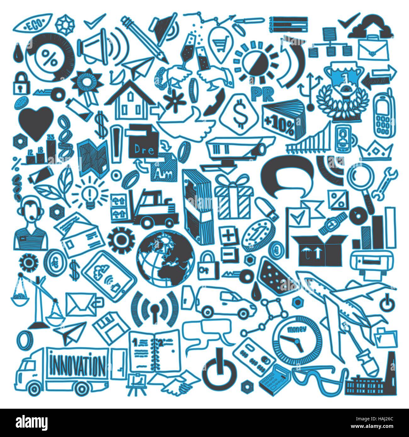 Pen and diagram Stock Vector Images - Alamy