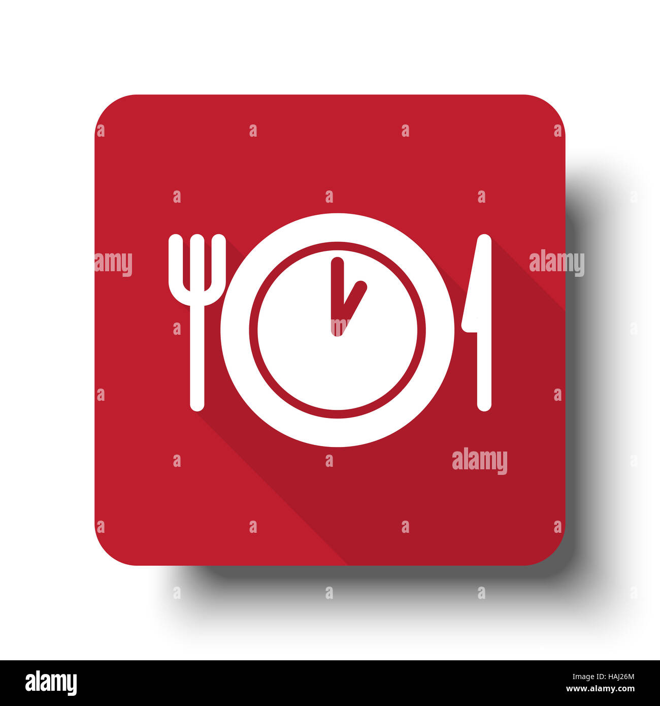 Lunch time Cut Out Stock Images & Pictures - Alamy