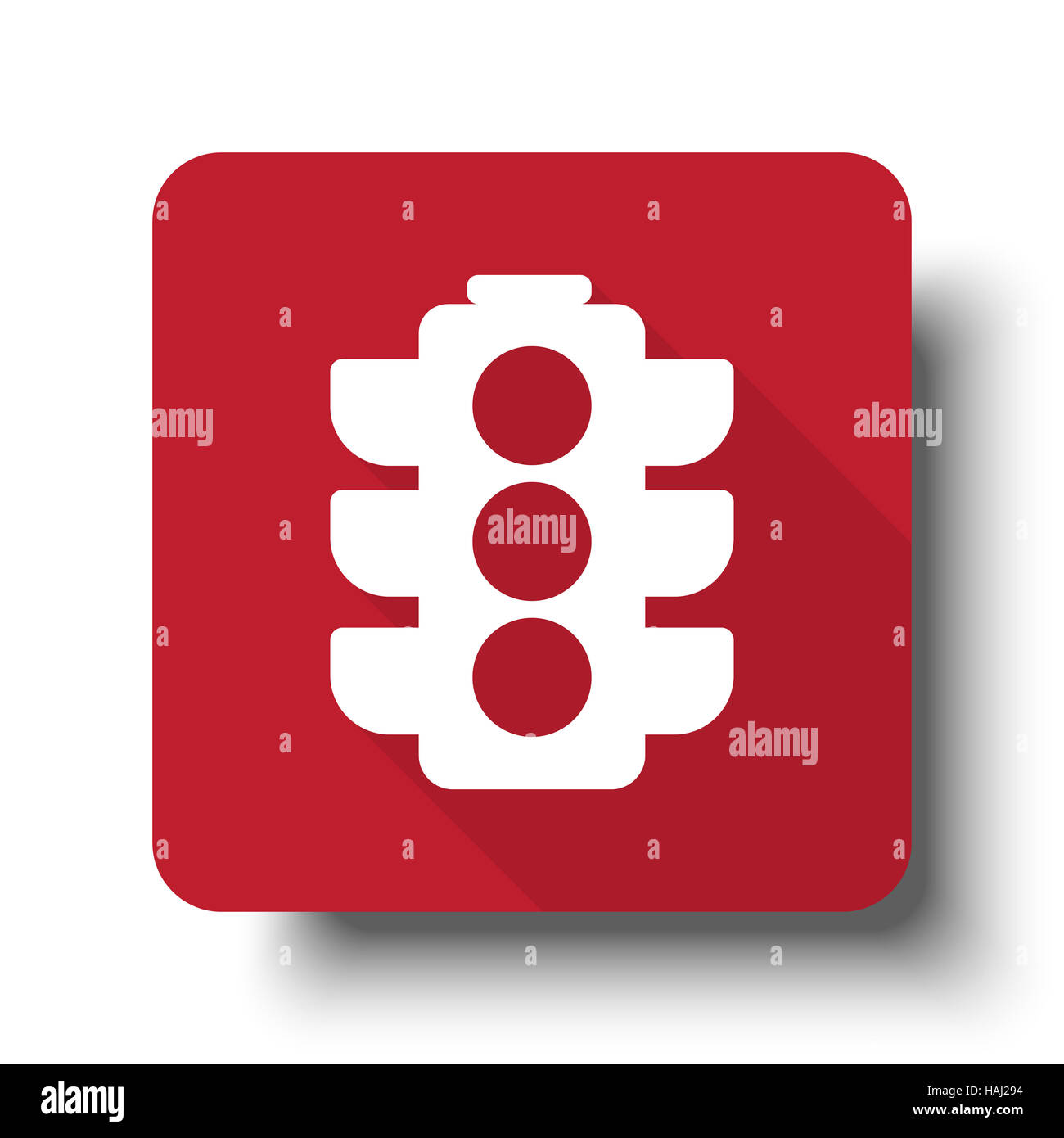 Traffic lights button Cut Out Stock Images & Pictures - Alamy