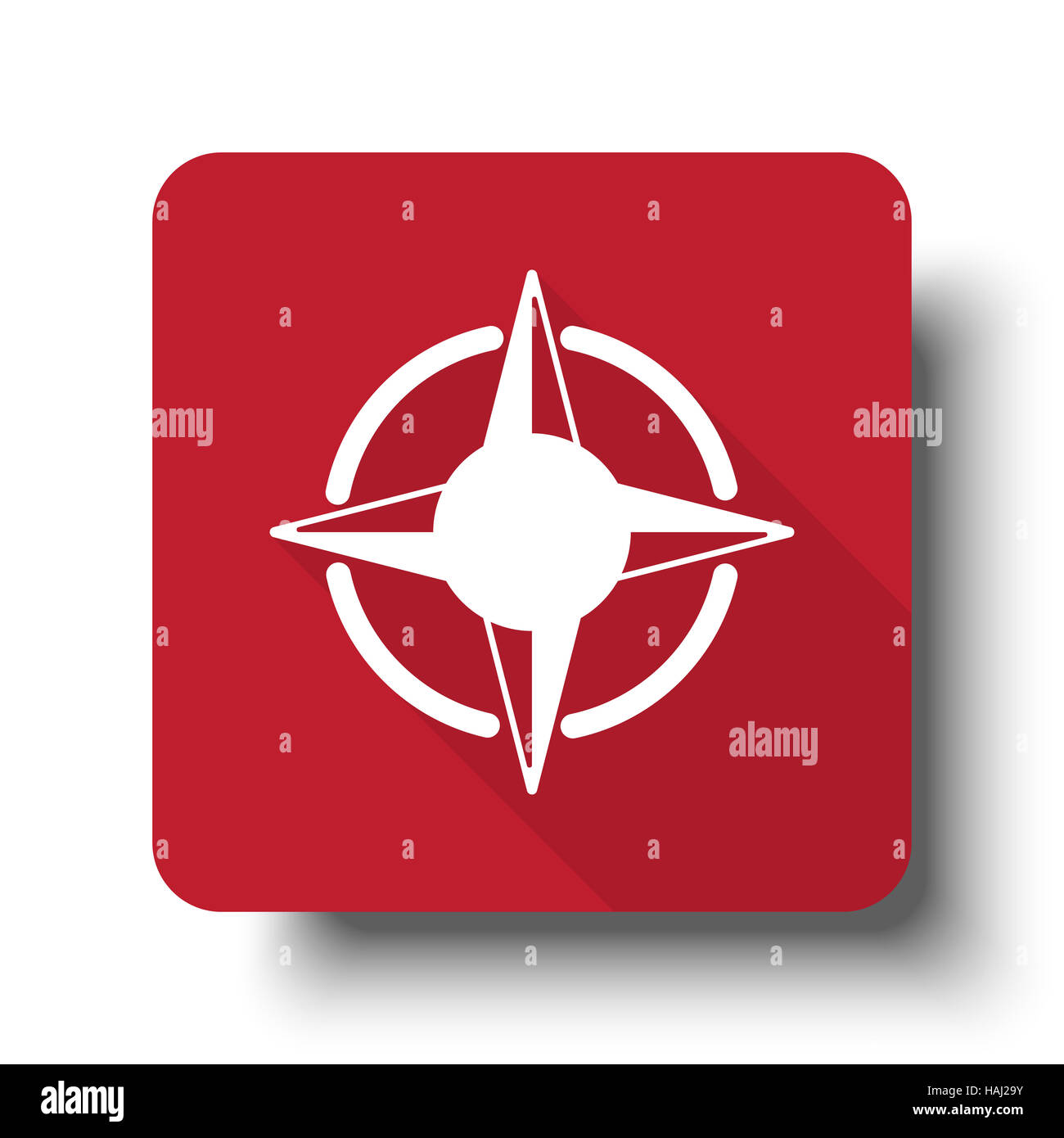 Compass star on abstract Cut Out Stock Images & Pictures - Alamy