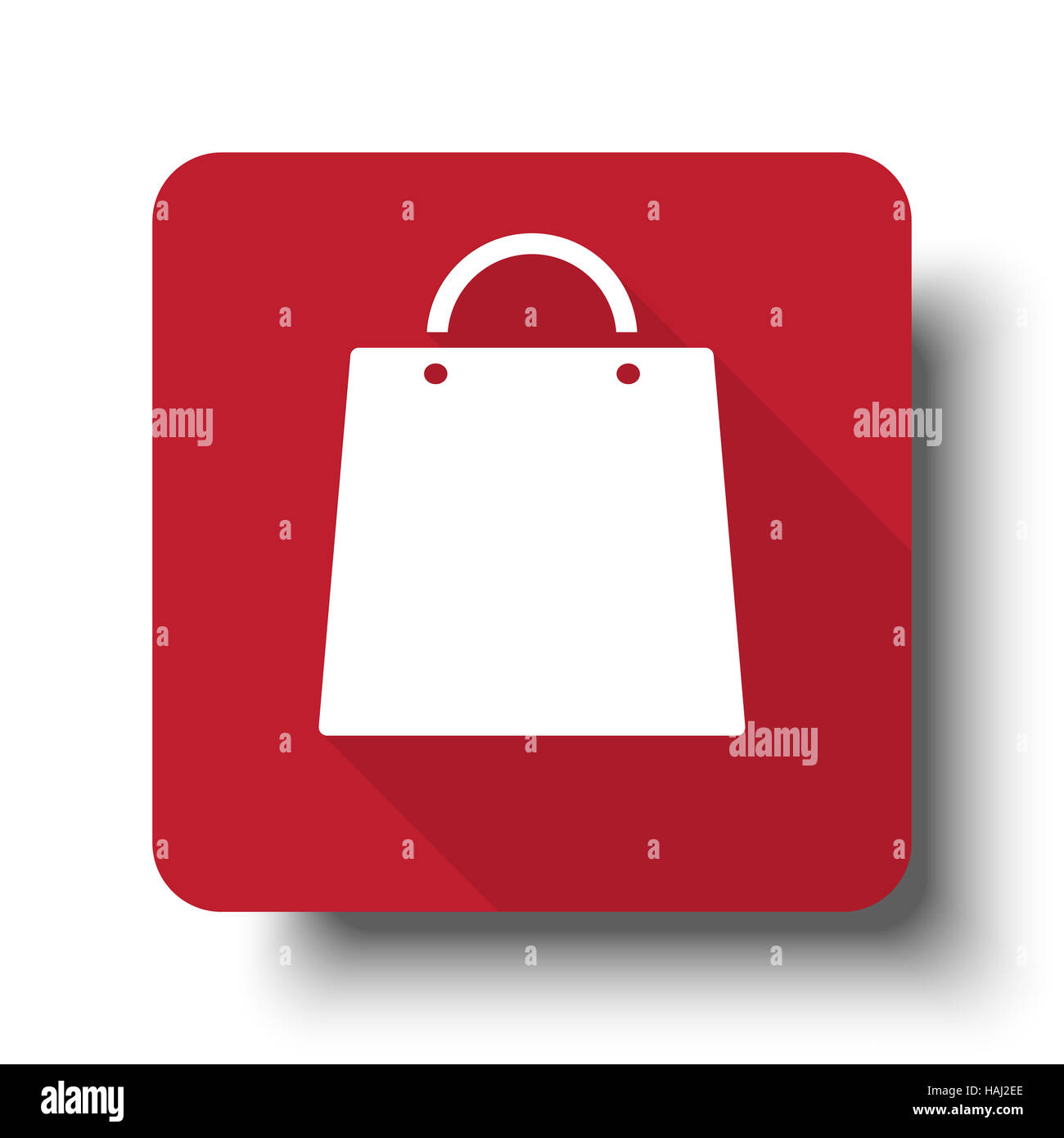 Shopping bag button hi-res stock photography and images - Alamy