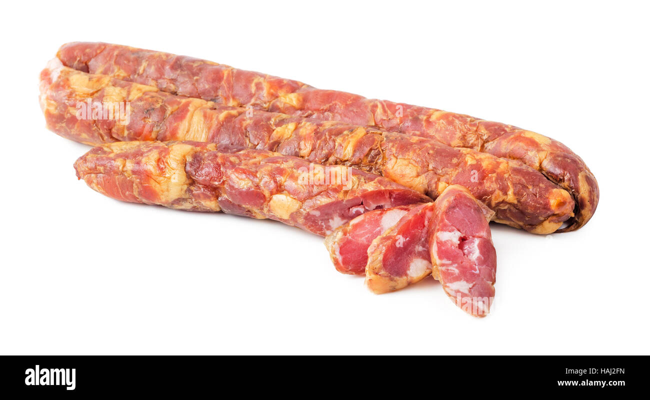 Dry cured sausage sliced hi-res stock photography and images - Alamy