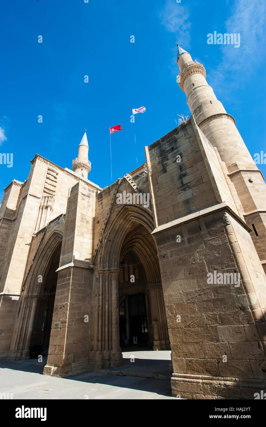 Selimiye Mosque (Cathedral of Saint Sophia) in Nicosia, North Cyprus ...
