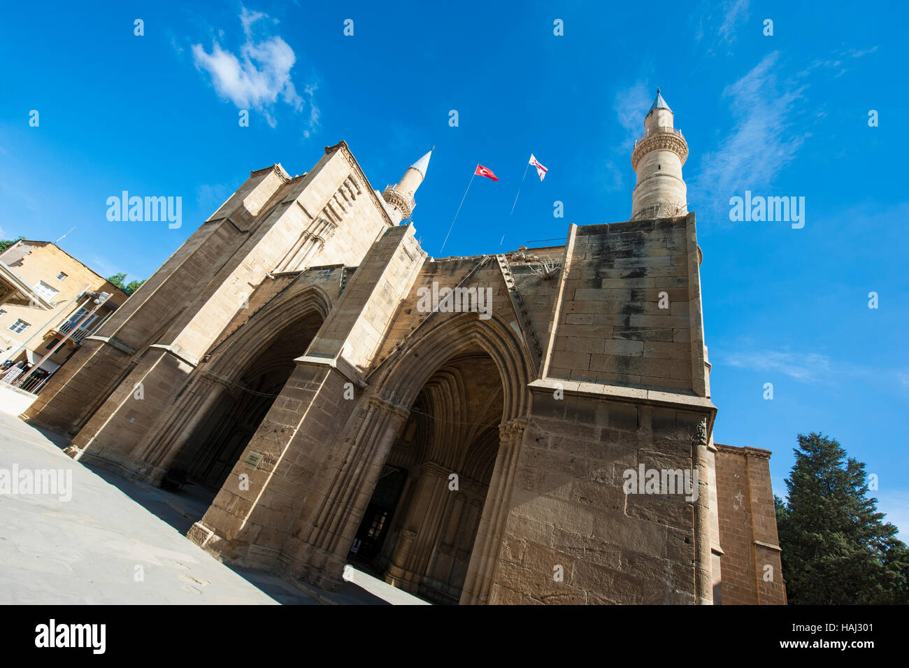 Selimiye Mosque (Cathedral of Saint Sophia) in Nicosia, North Cyprus ...