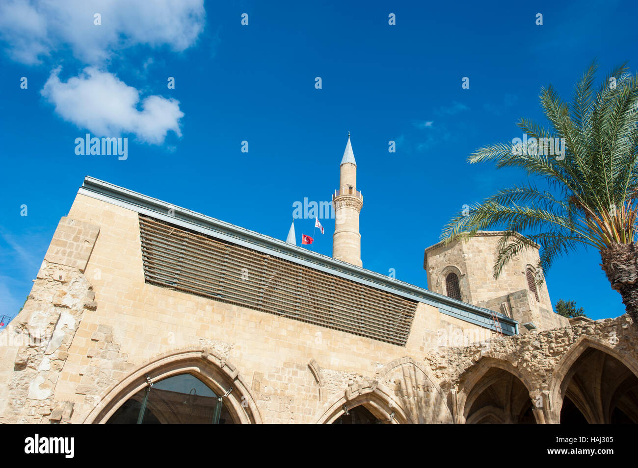 Selimiye Mosque (Cathedral of Saint Sophia) in Nicosia, North Cyprus ...