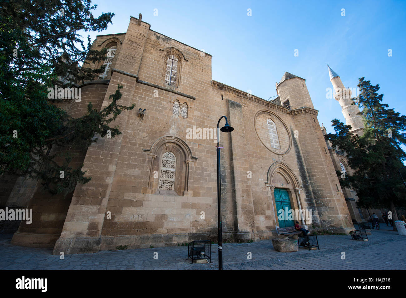 Selimiye Mosque (Cathedral of Saint Sophia) in Nicosia, North Cyprus ...