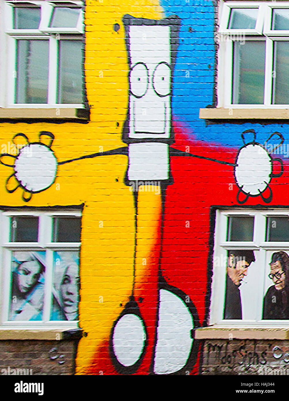Blackpool street art hi-res stock photography and images - Alamy