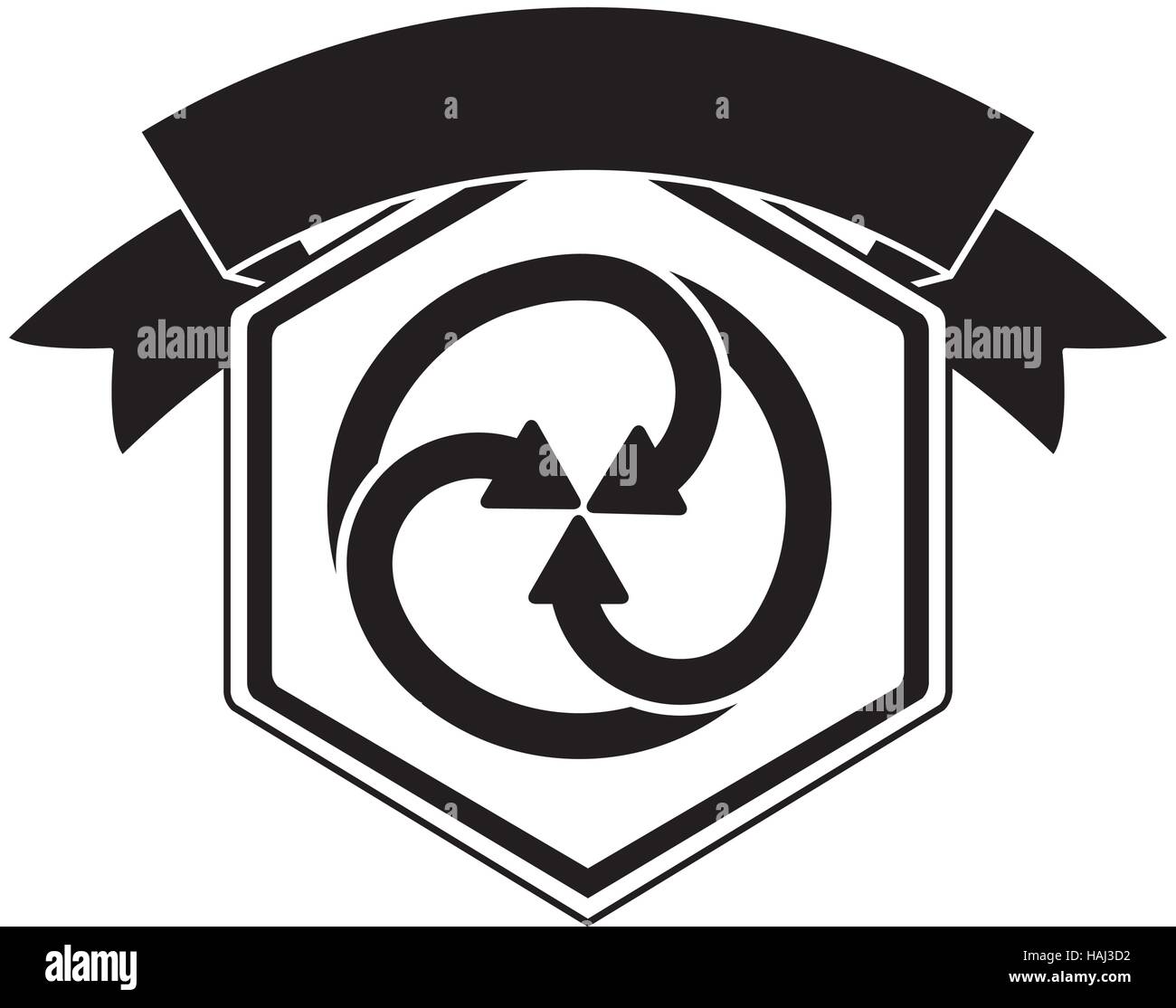 Recycle sign icon. Ecology renewable conservation and alternative theme ...
