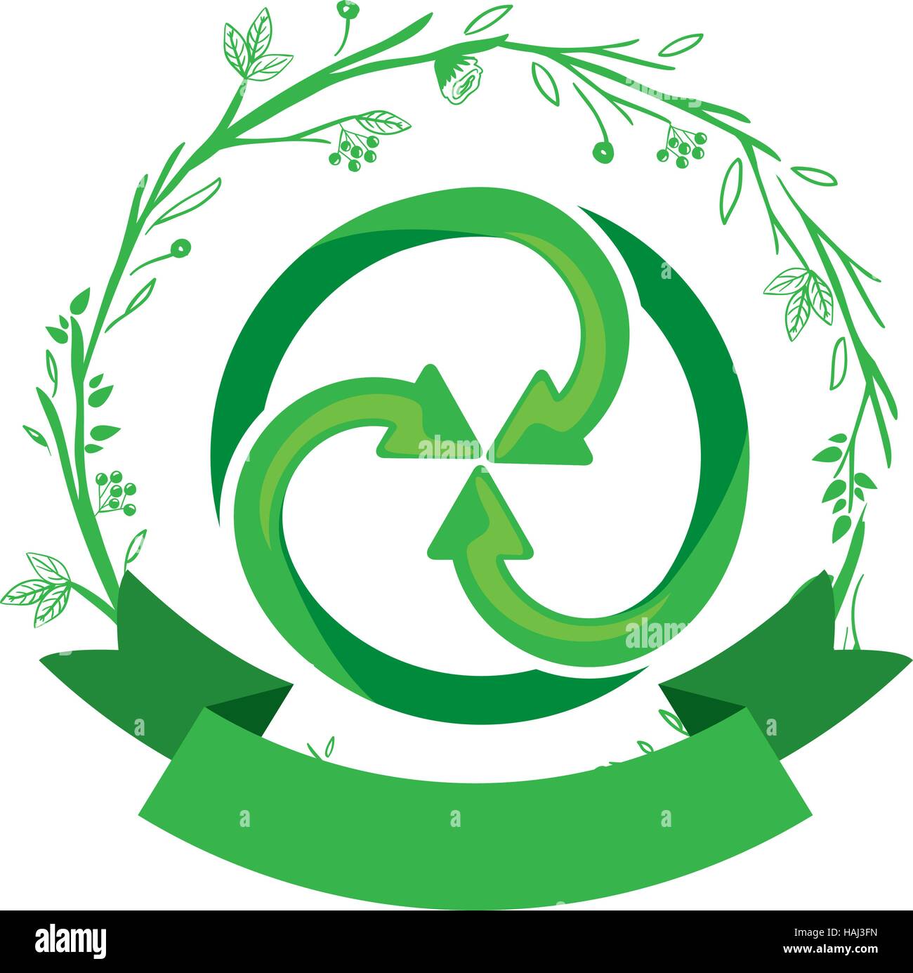 Recycle sign icon. Ecology renewable conservation and alternative theme ...