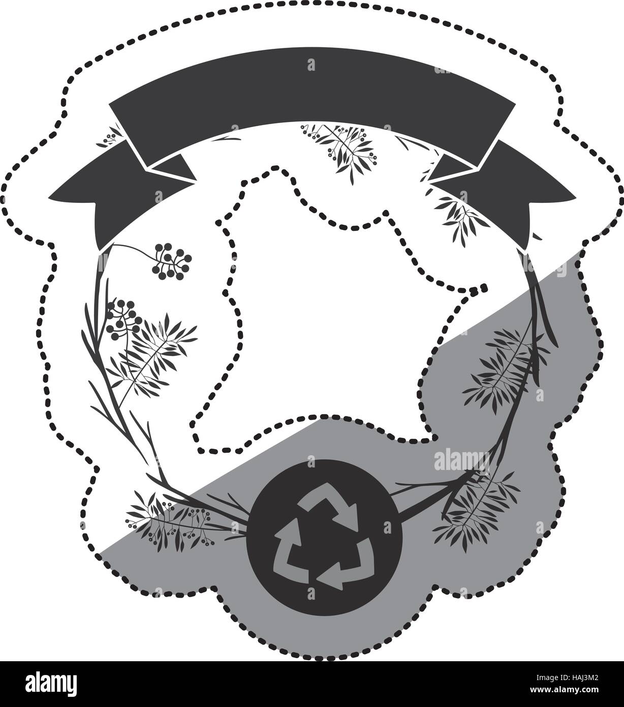 Recycle sign icon. Ecology renewable conservation and alternative theme ...