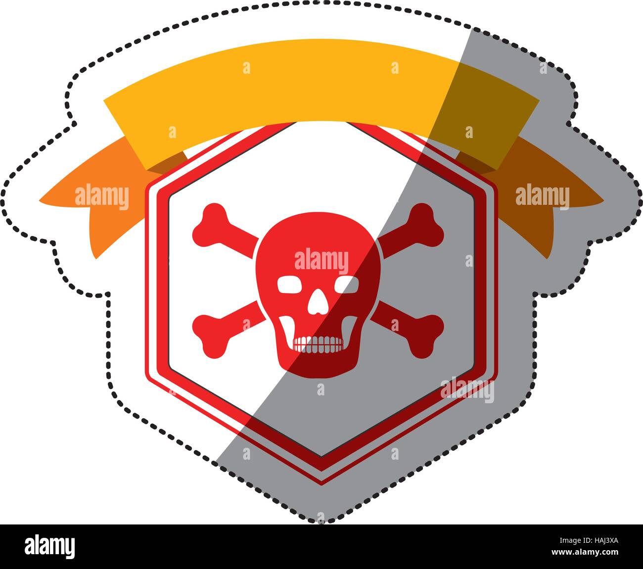 File icon. Security system warning protection and danger theme ...