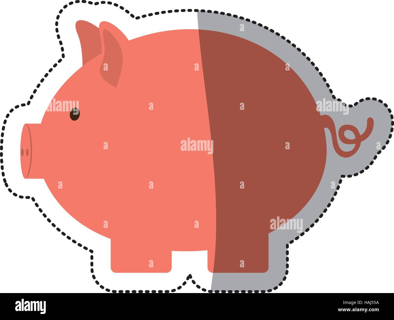 Isolated piggy design Stock Vector Image & Art - Alamy