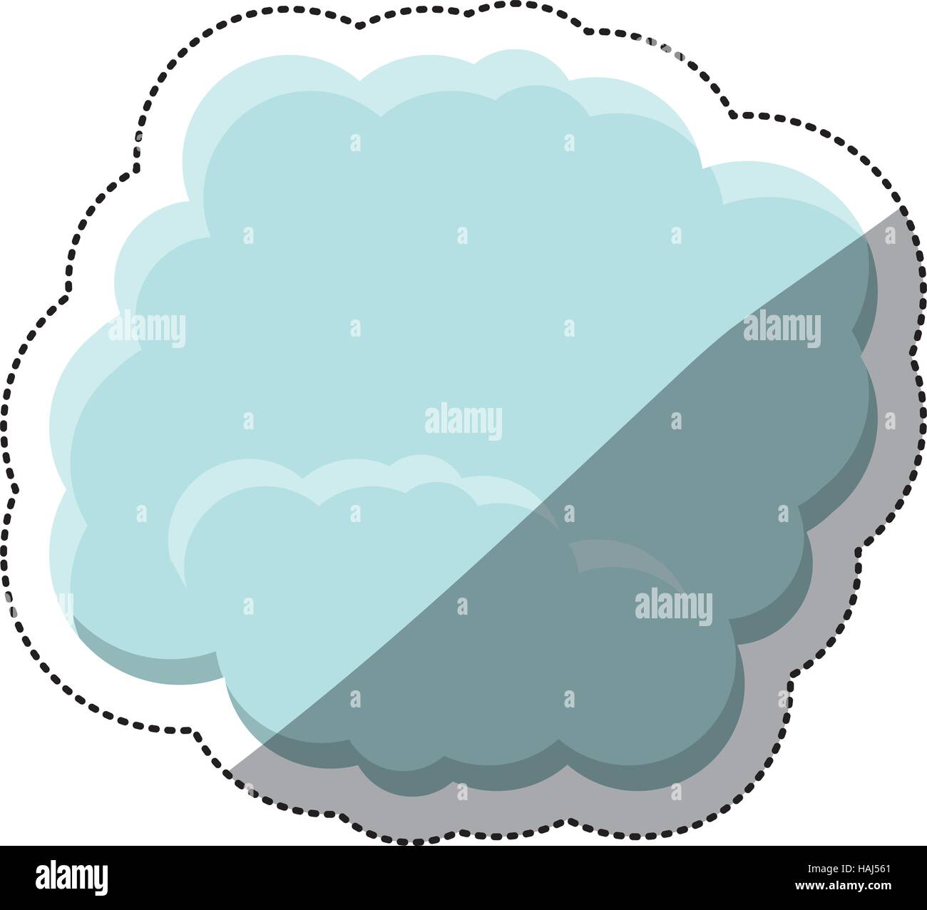 Isolated cloud design Stock Vector Image & Art - Alamy