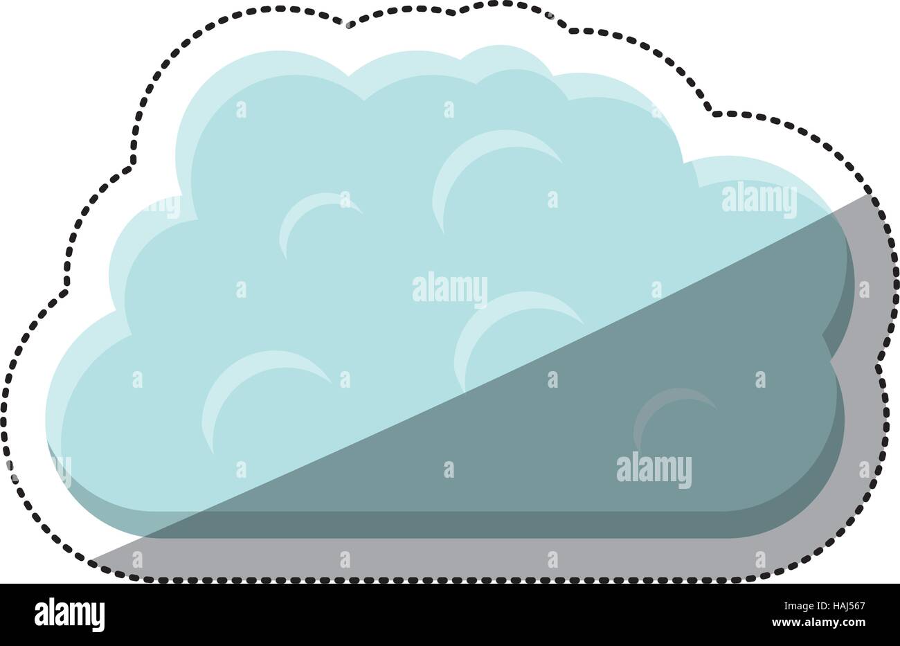 Isolated cloud design Stock Vector Image & Art - Alamy