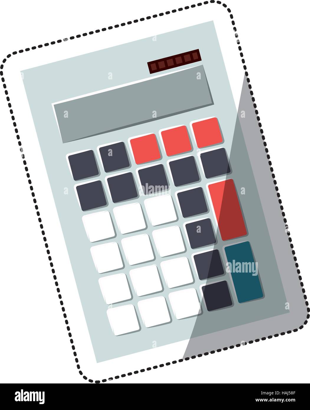Isolated calculator design Stock Vector Image & Art - Alamy