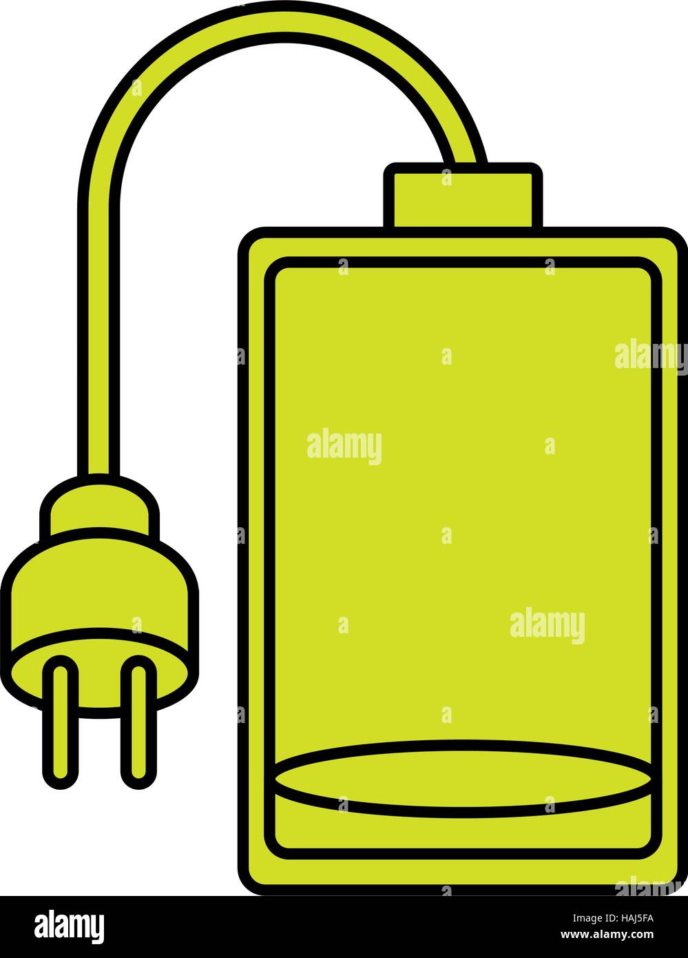 Isolated battery and plug design Stock Vector Image & Art - Alamy