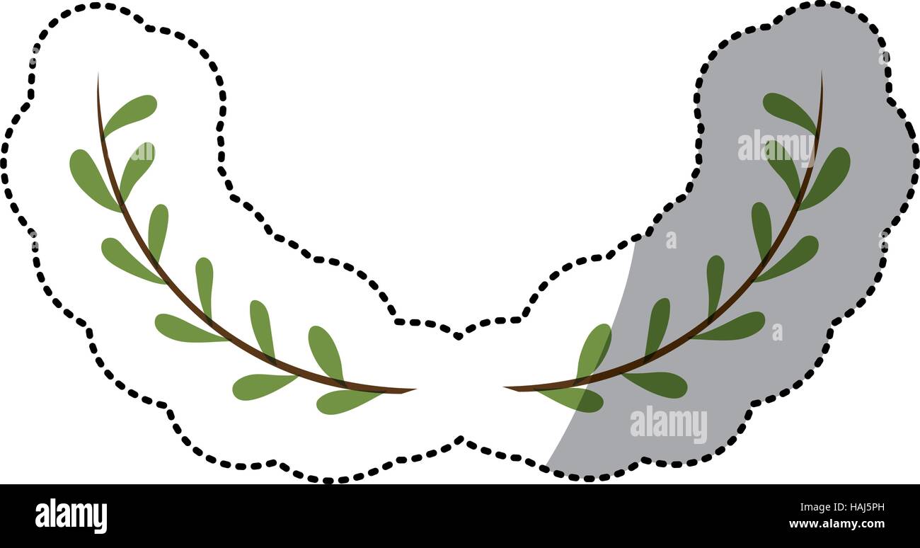 Isolated leaves design Stock Vector Image & Art - Alamy