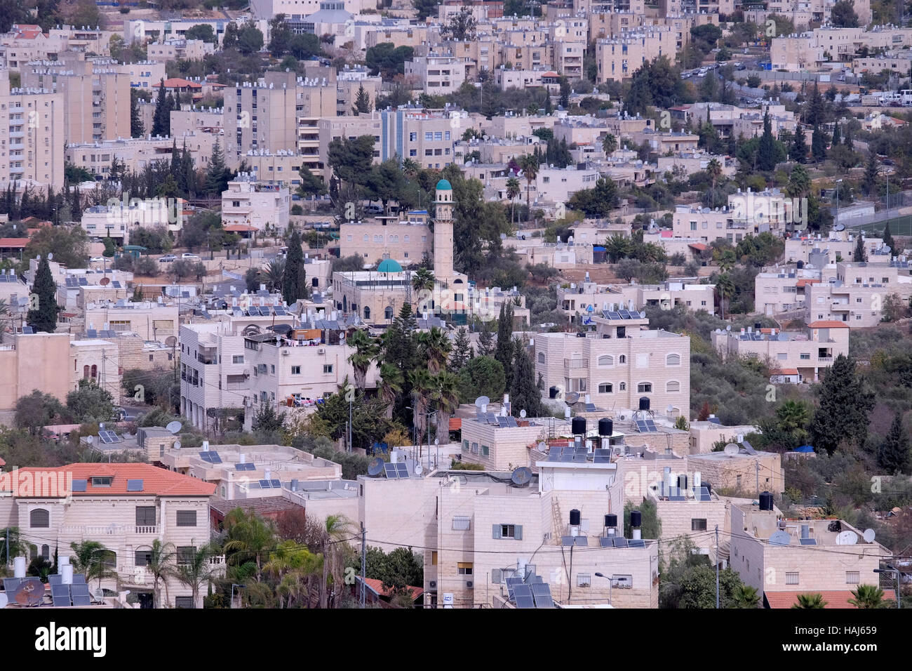 An aerial view of jerusalem hi-res stock photography and images - Alamy
