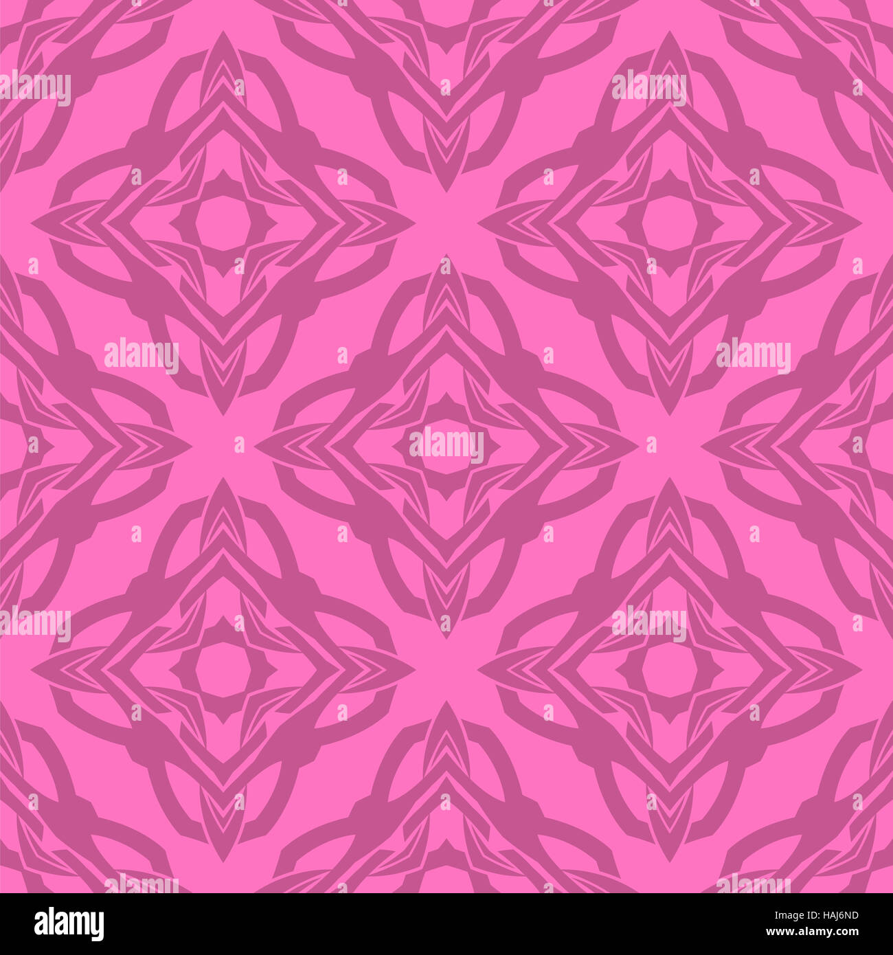 Pink Ornamental Seamless Line Pattern Stock Photo - Alamy