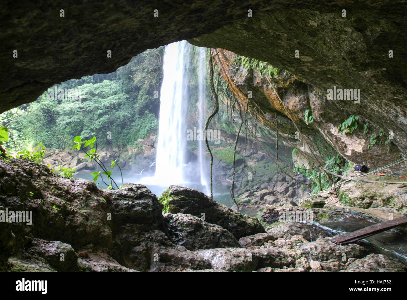 Misol Ha waterfall on Chiapas, Mexico Stock Photo - Alamy