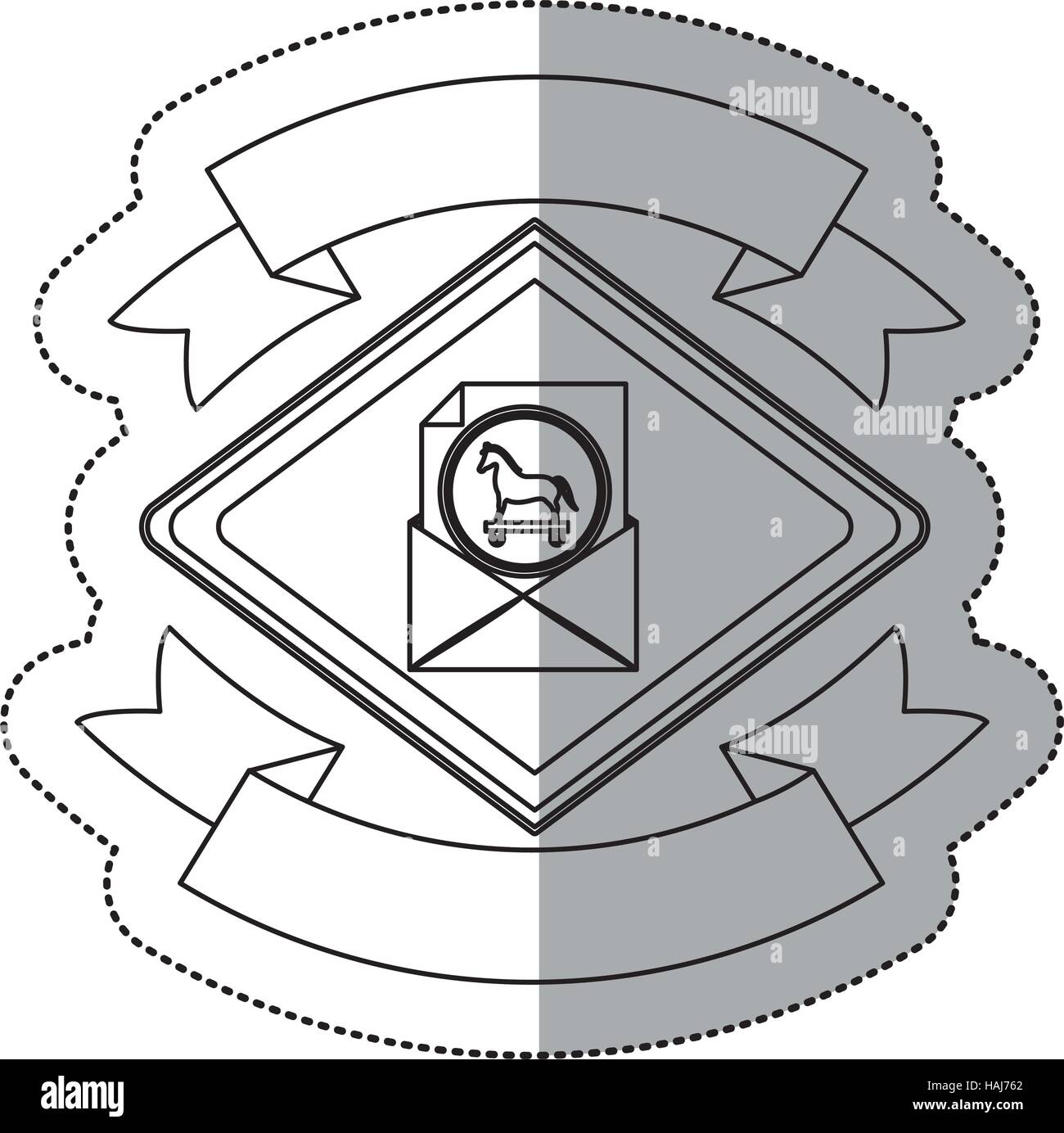 Envelope system Stock Vector Images - Alamy