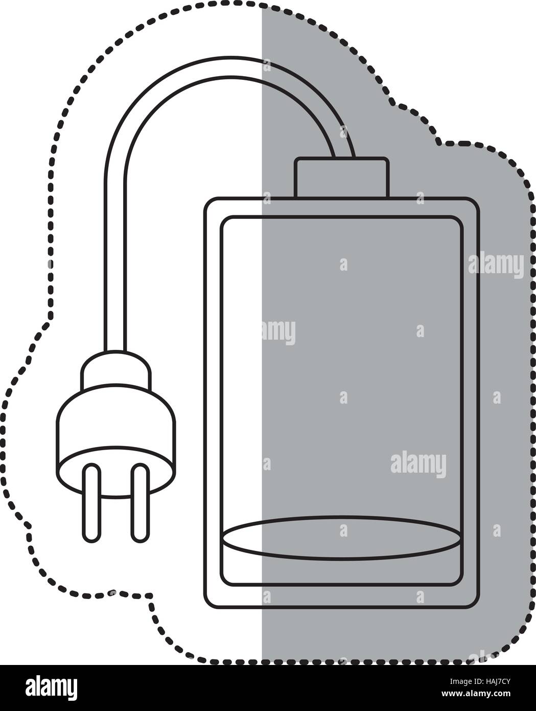 Isolated battery and plug design Stock Vector Image & Art - Alamy