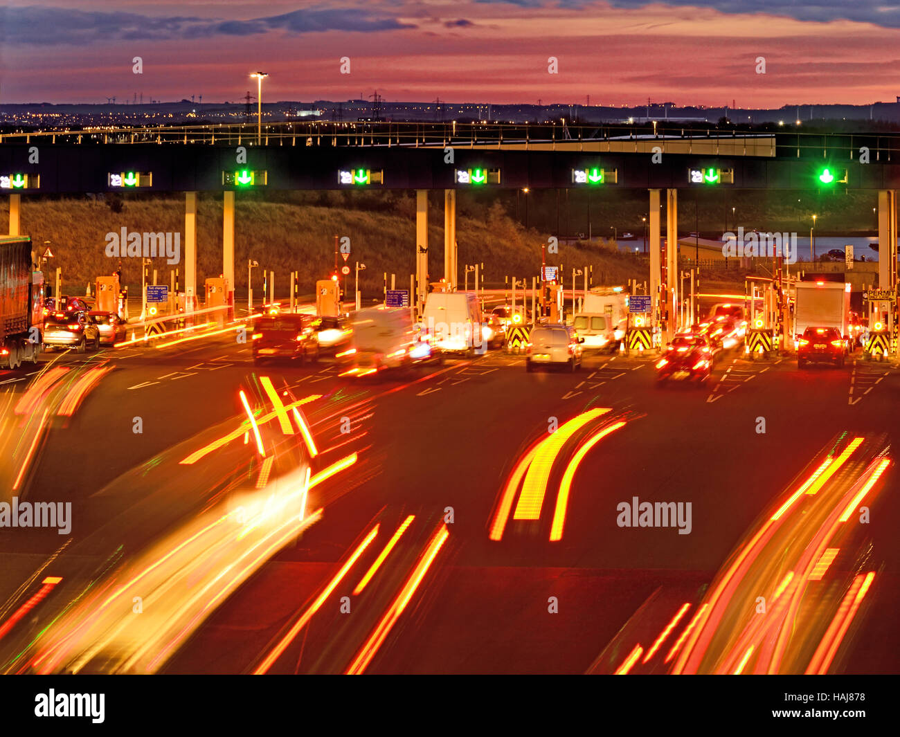 Toll booth operator hi-res stock photography and images - Alamy