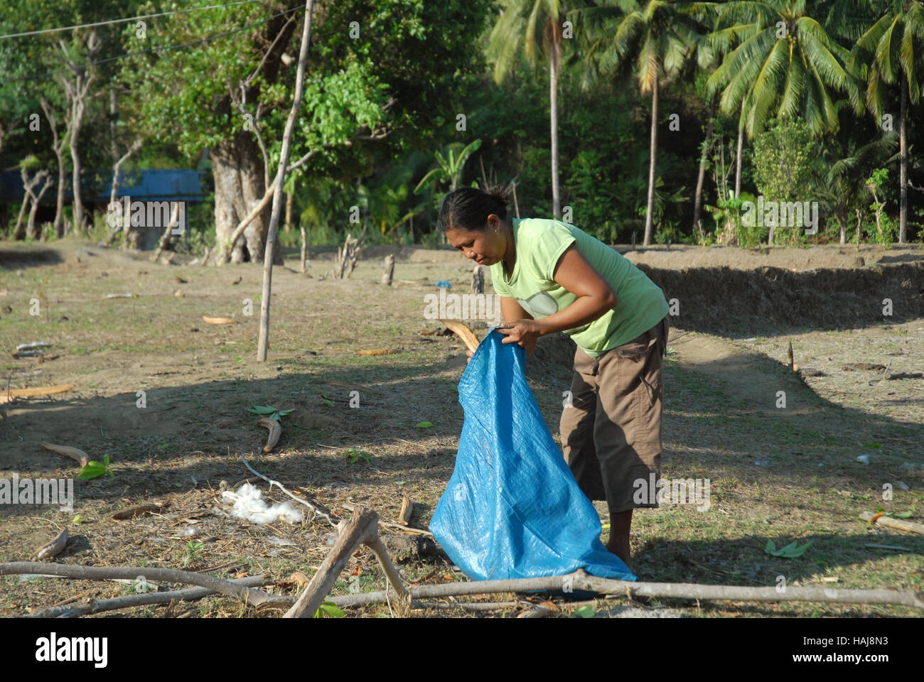 Women collecting Kopak, Lawigan, San Joaquin, Iloilo, Philippines Stock ...
