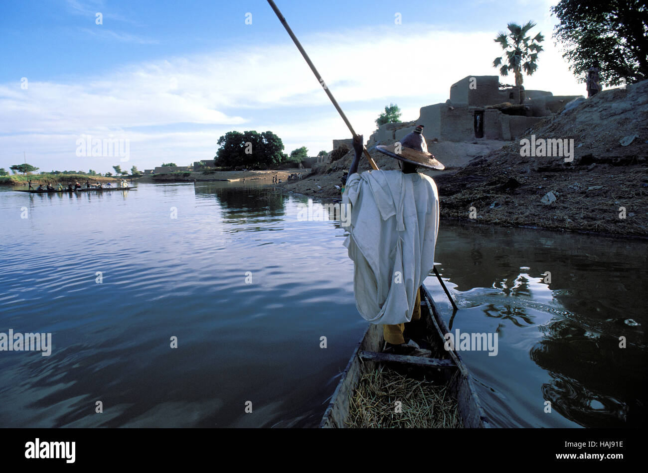 Mali, Djenne, Unesco World Heritage Stock Photo - Alamy