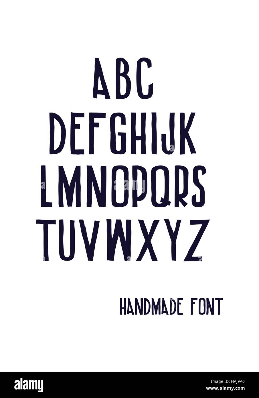 Handwritten font hi-res stock photography and images - Alamy