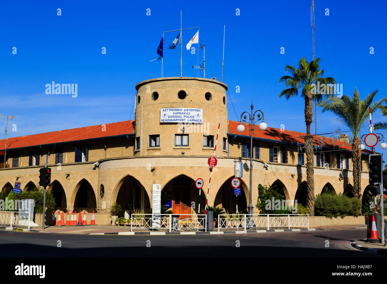 Larnaca Police Headquarters, Cyprus Stock Photo - Alamy