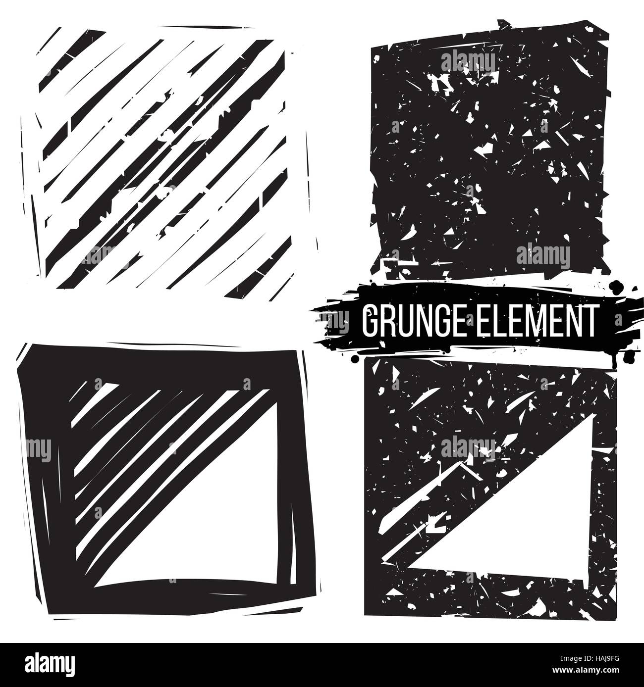 Set vintage grunge backgrounds Stock Vector Images - Alamy