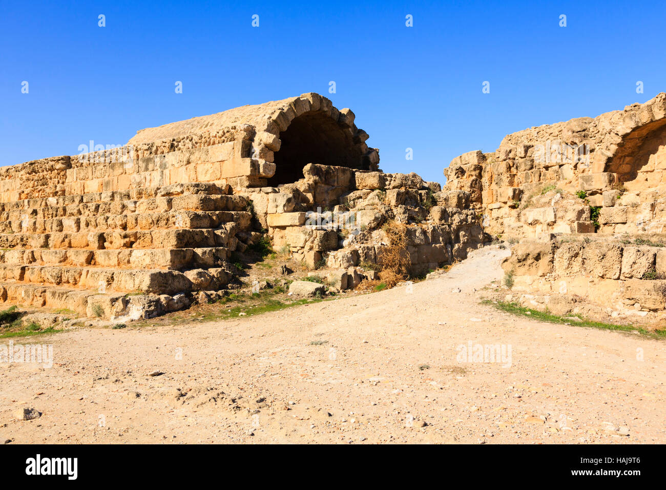 Salamis Roman ruins, Gazimagusta, Famagusta, Ammochostos, Northern ...