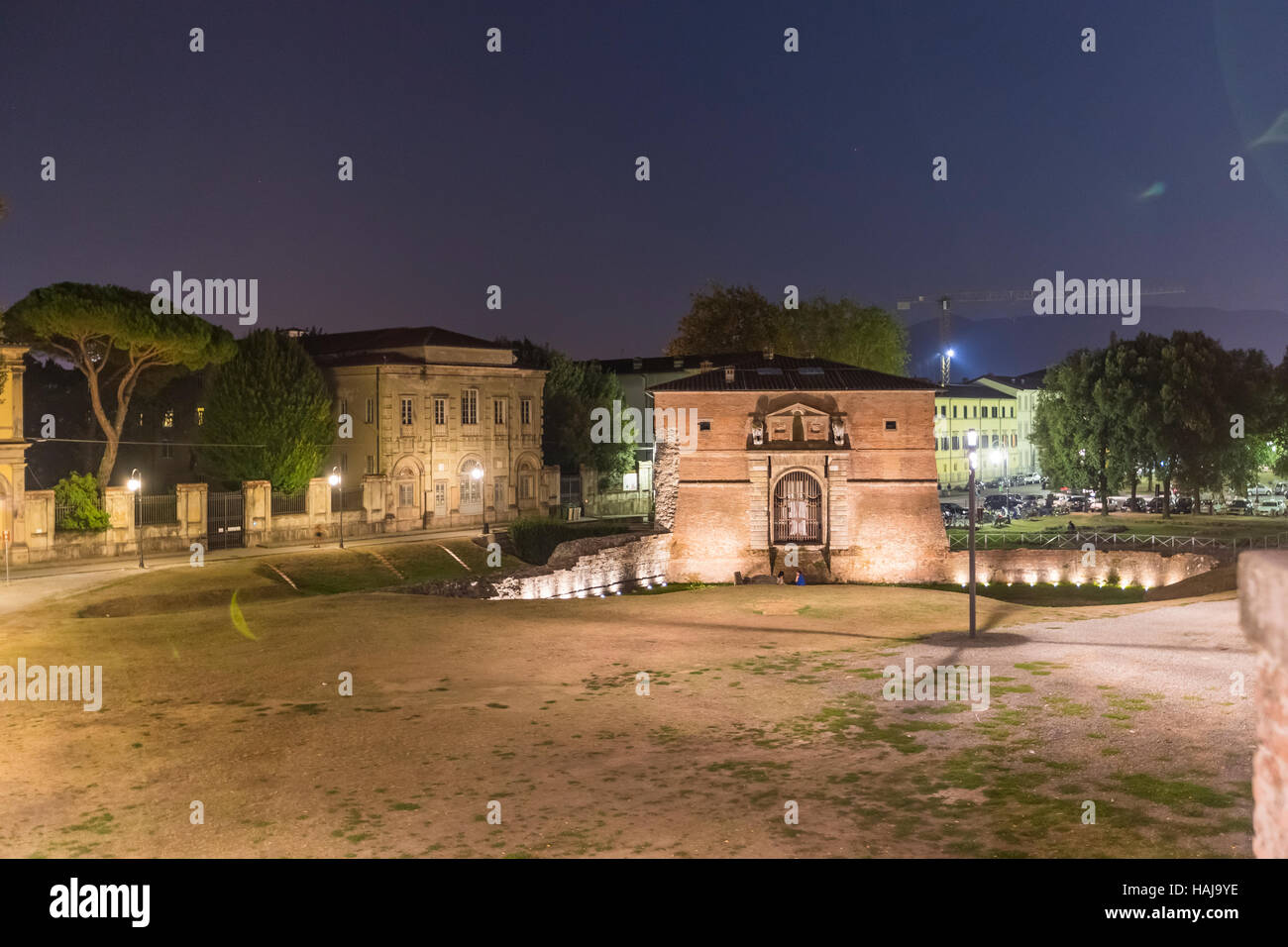 The old San Donato city gate Lucca city, Tuscany, Italy Stock Photo - Alamy