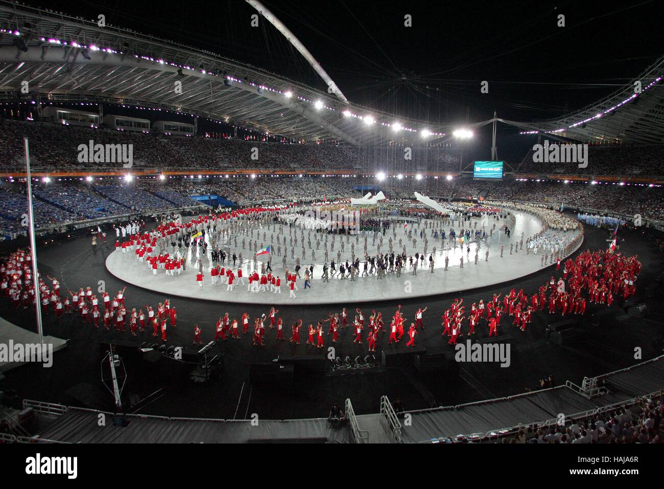 Athens 2004 opening ceremony hi-res stock photography and images - Alamy