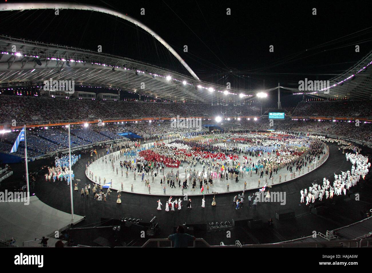 Athens 2004 opening ceremony hi-res stock photography and images - Alamy