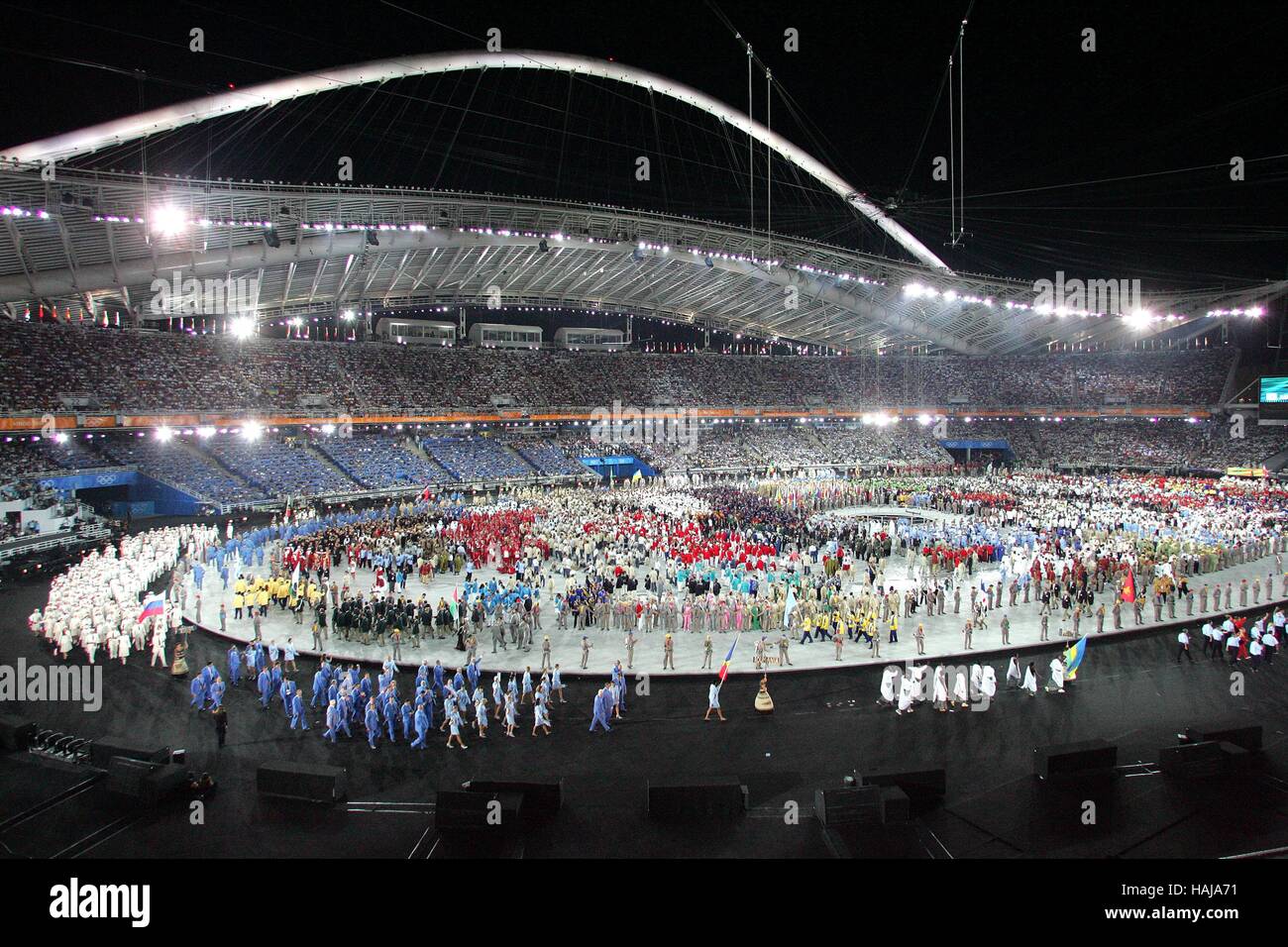 THE OPENING CEREMONY THE OPENING CEREMONY ATHENS GREECE 13 August 2004 ...