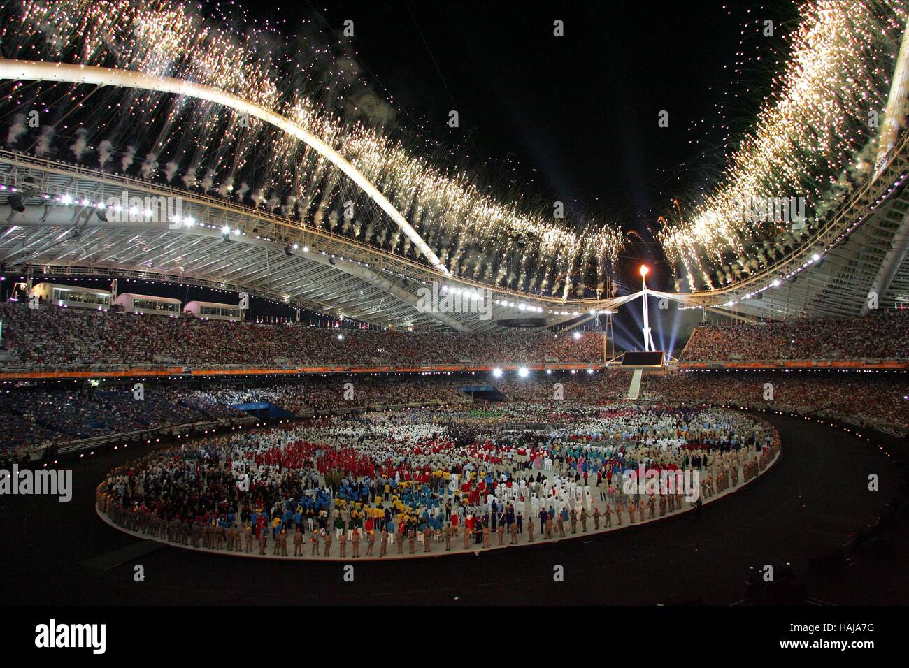 THE OPENING CEREMONY THE OPENING CEREMONY ATHENS GREECE 13 August 2004 ...