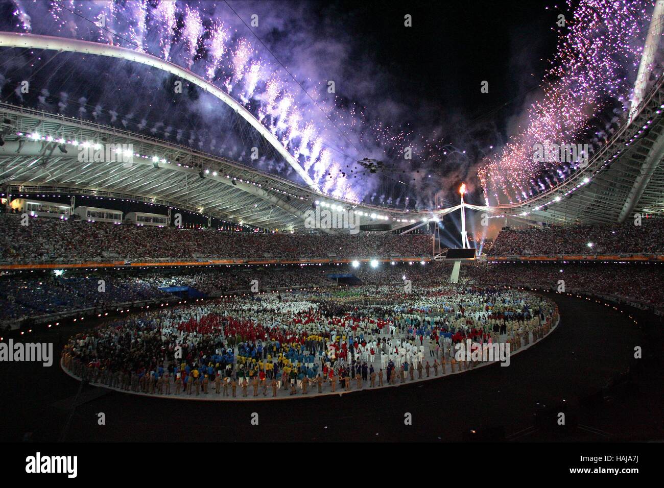 THE OPENING CEREMONY THE OPENING CEREMONY ATHENS GREECE 13 August 2004 ...