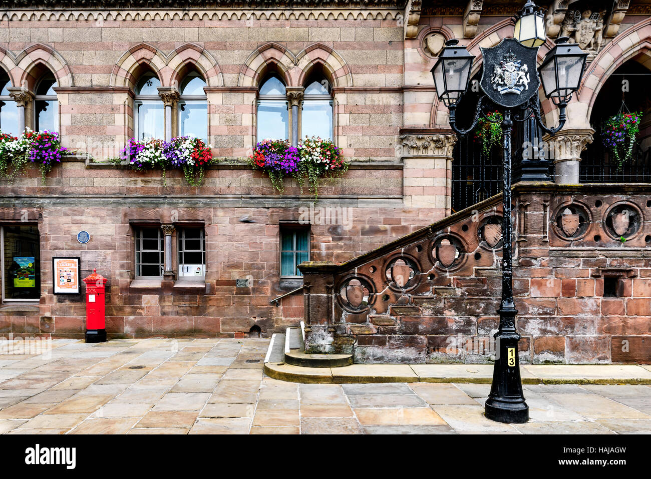 Chester Town Hall is in Northgate Street in the center of the city of ...