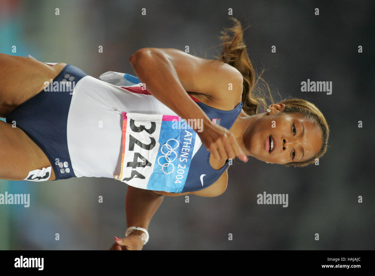 LATASHA COLANDER USA ATHENS GREECE 20 August 2004 Stock Photo - Alamy