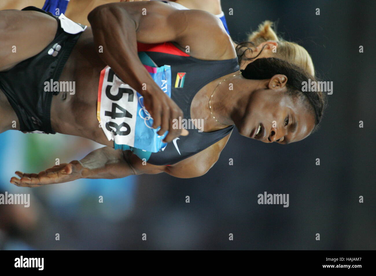 MARIA MUTOLA MOZAMBEQUE ATHENS GREECE 20 August 2004 Stock Photo - Alamy