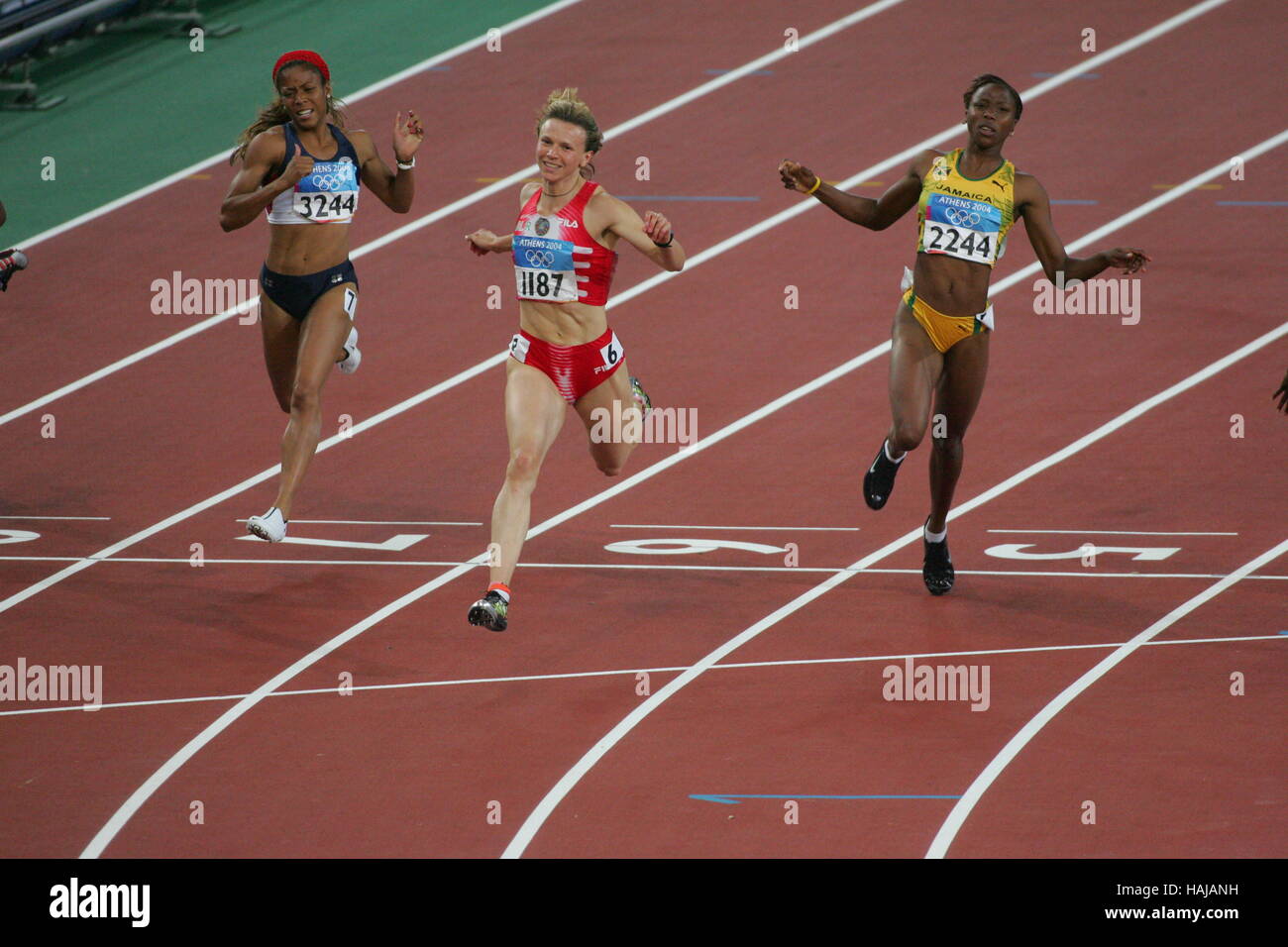 YULIYA NESTERENKO BELARUS ATHENS GREECE 22 August 2004 Stock Photo - Alamy