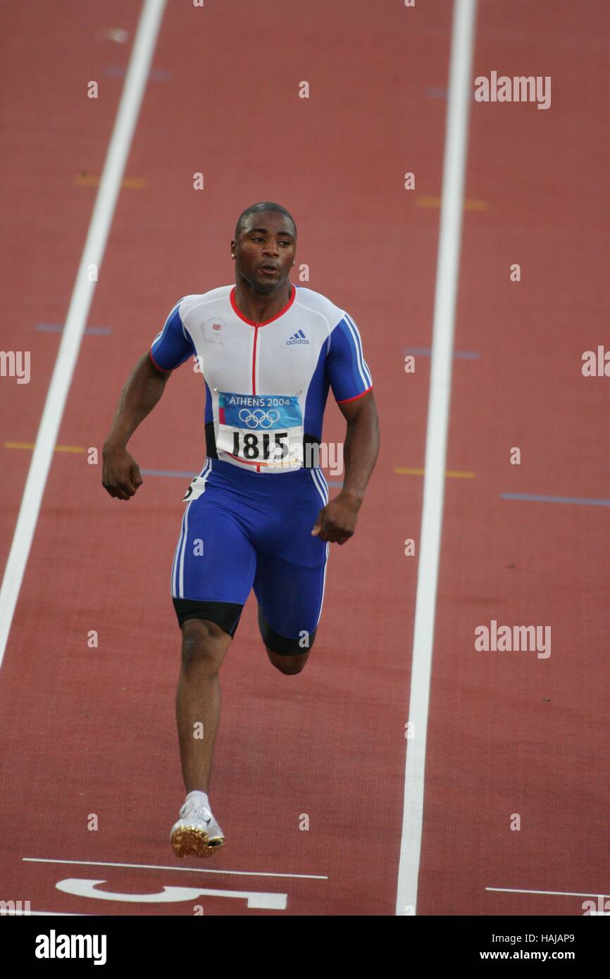 Athletics Mark Lewis Francis High Resolution Stock Photography and ...