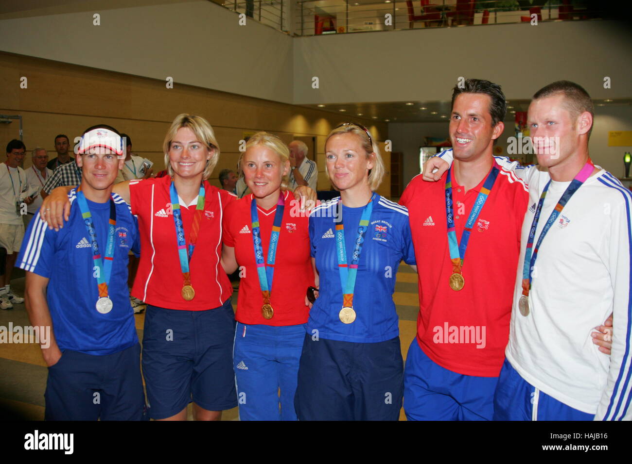 GB SAILING MEDAL WINNERS GB SAILING WINNERS ATHENS GREECE 22 August ...